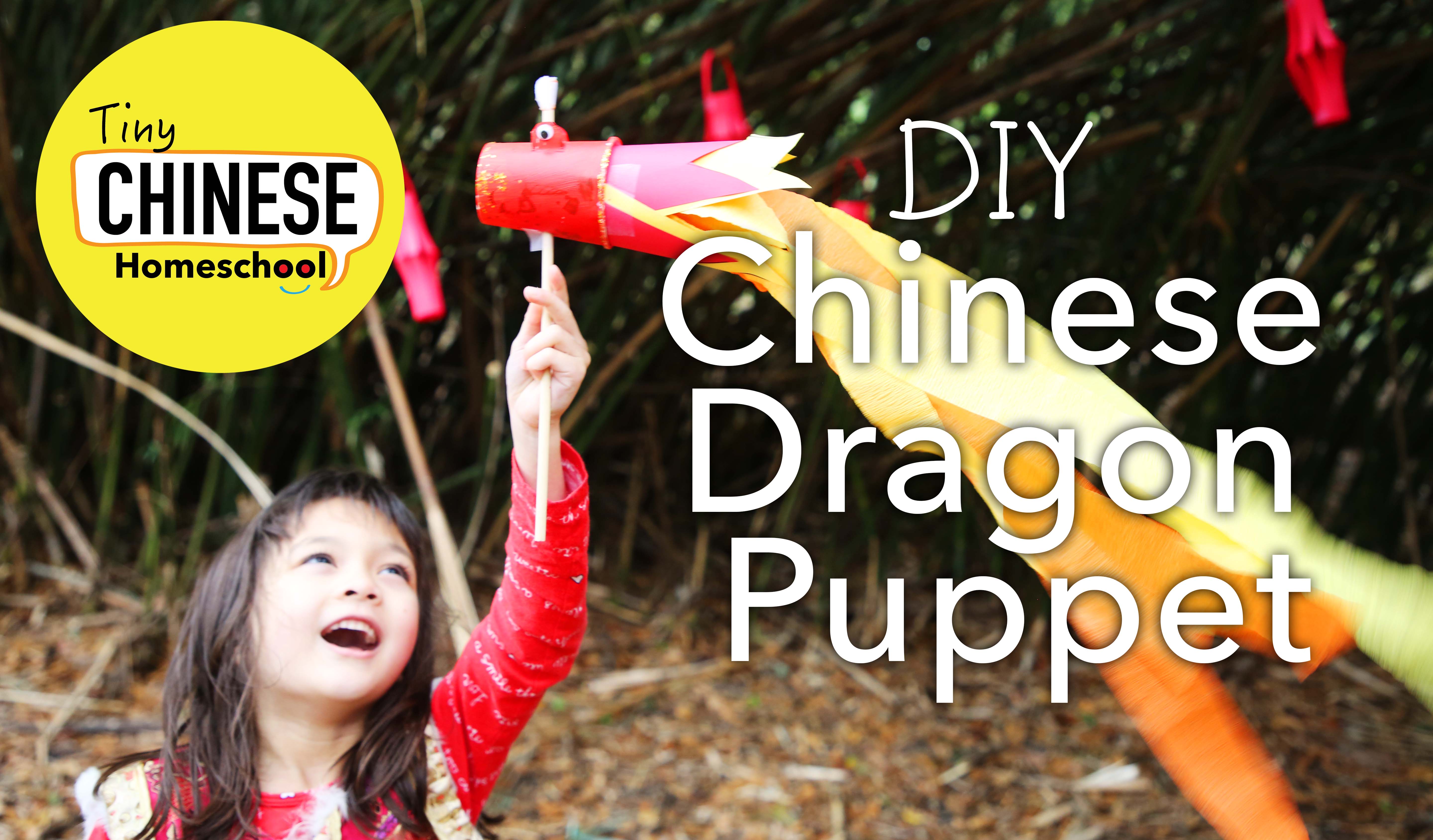 DIY Chinese Dragon Puppet Tutorial – Tiny Chinese Homeschool